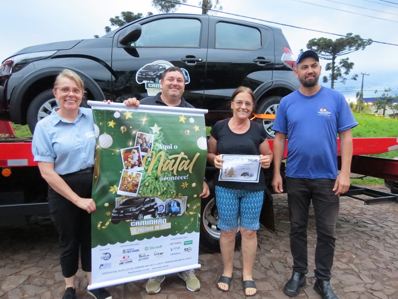 A CACIS realizou a entrega dos prêmios do terceiro sorteio do “Caminhão ...